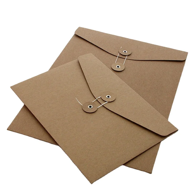 Secure A4 Size Cardboard Paper File - Eco-Friendly Envelope