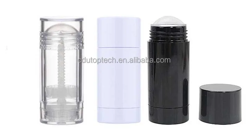 15ml 15g Plastic Empty Deodorant Stick Container 15ml Round Twist Up ...