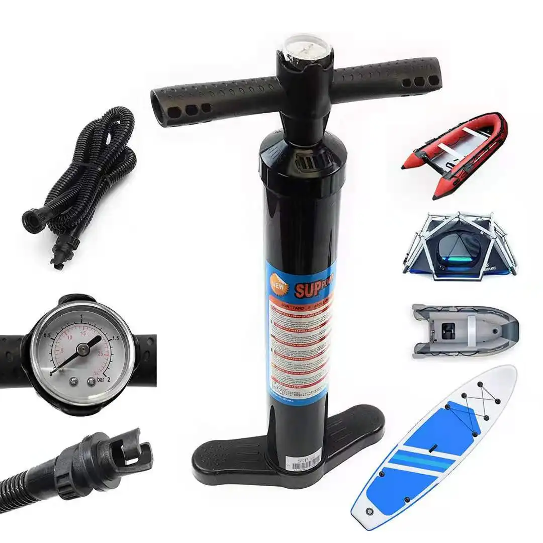 Portable Double Action Hand Air Pump - High Pressure Inflator