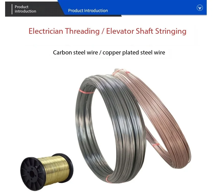 Electrical Stainless Steel Wire Single Strand Carbon Steel Wire - Buy ...