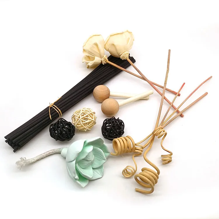 Clear Fragrance Aromatherapy Bottle Perfume Plug In Flower Aroma Reed ...