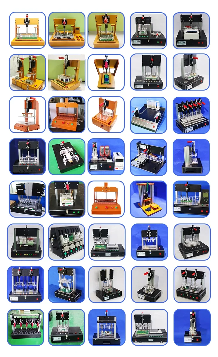 High Efficient Manual test Fixture Pcb test Fixture Machine Service ...
