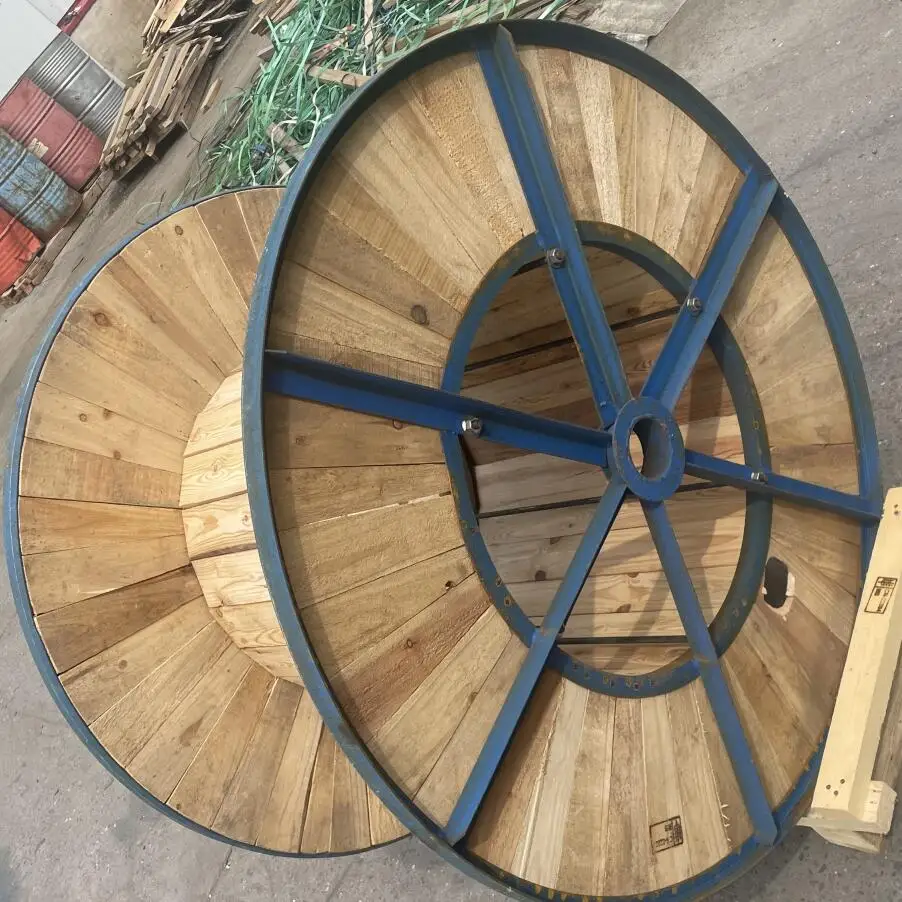 Large Empty Cable Wooden Spool for Sale - Demalong Brand