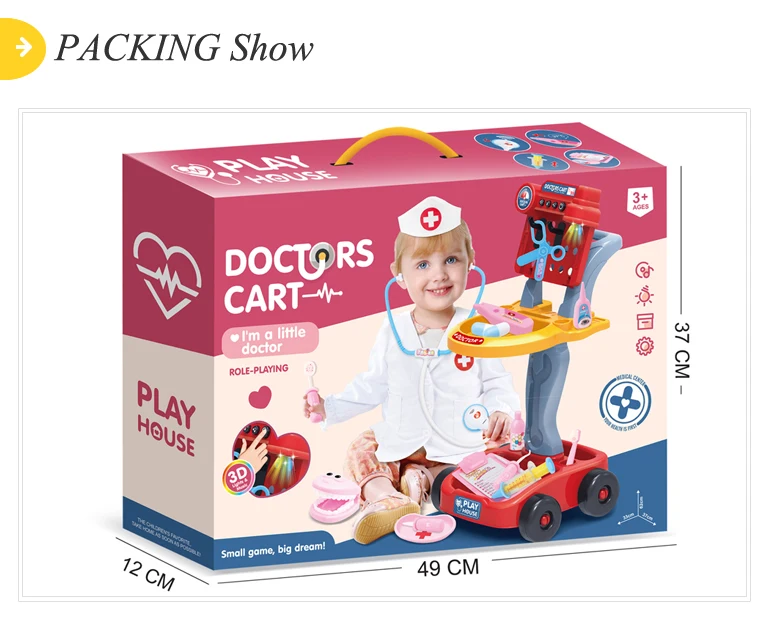 Medical Music Cart Pretend Play Game Children Doctor Toy Set| Alibaba.com