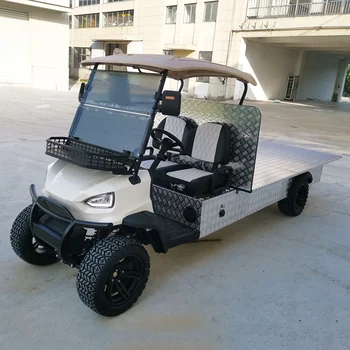 Cargo 72v Golf Cart Small Utility Truck 2 Seater Golf Buggies For Farm ...