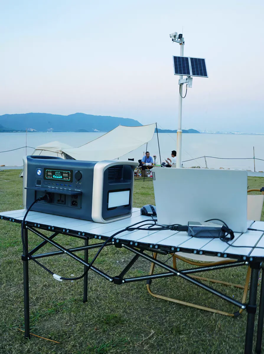 Outdoor Emergency Solar Generator Portable Battery New Energy 110V 220v ...