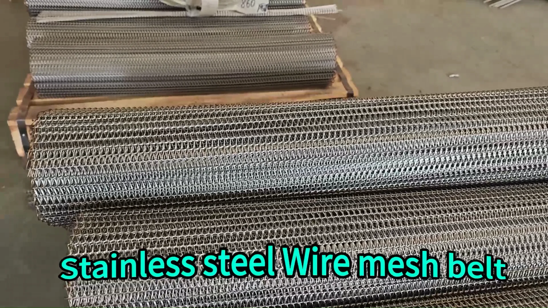 Stainless Steel Conveyor Wire Mesh Belt - Buy Food Industry Washinig ...