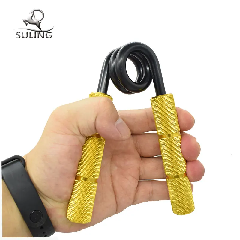 50-350lbs Metal Wrist Forearm Hand Exerciser Grip Strength Trainer Home ...