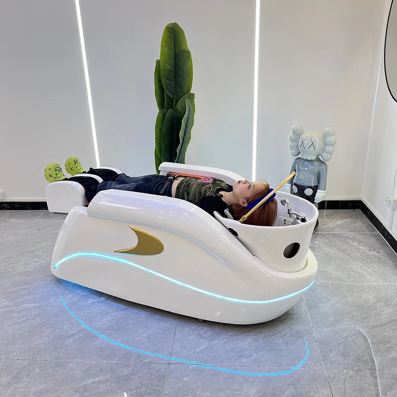 Massage Salon Shampoo Bed Special Fumigable Multifunctional Hydrotherapy Circulating Bed For