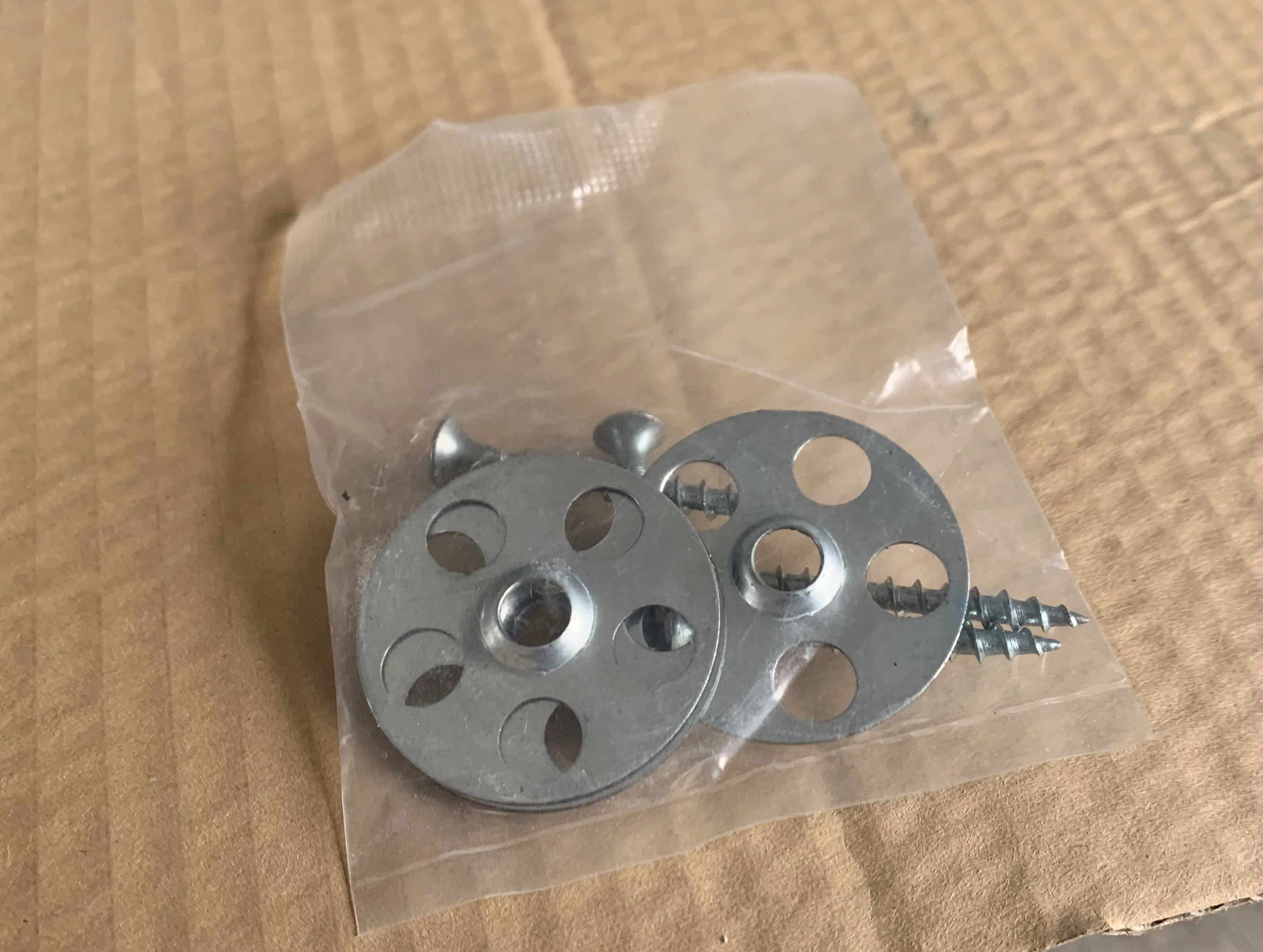 Washers with Tabs for XPS Foam Tile Backer Boards Fasten Kit Screws ...