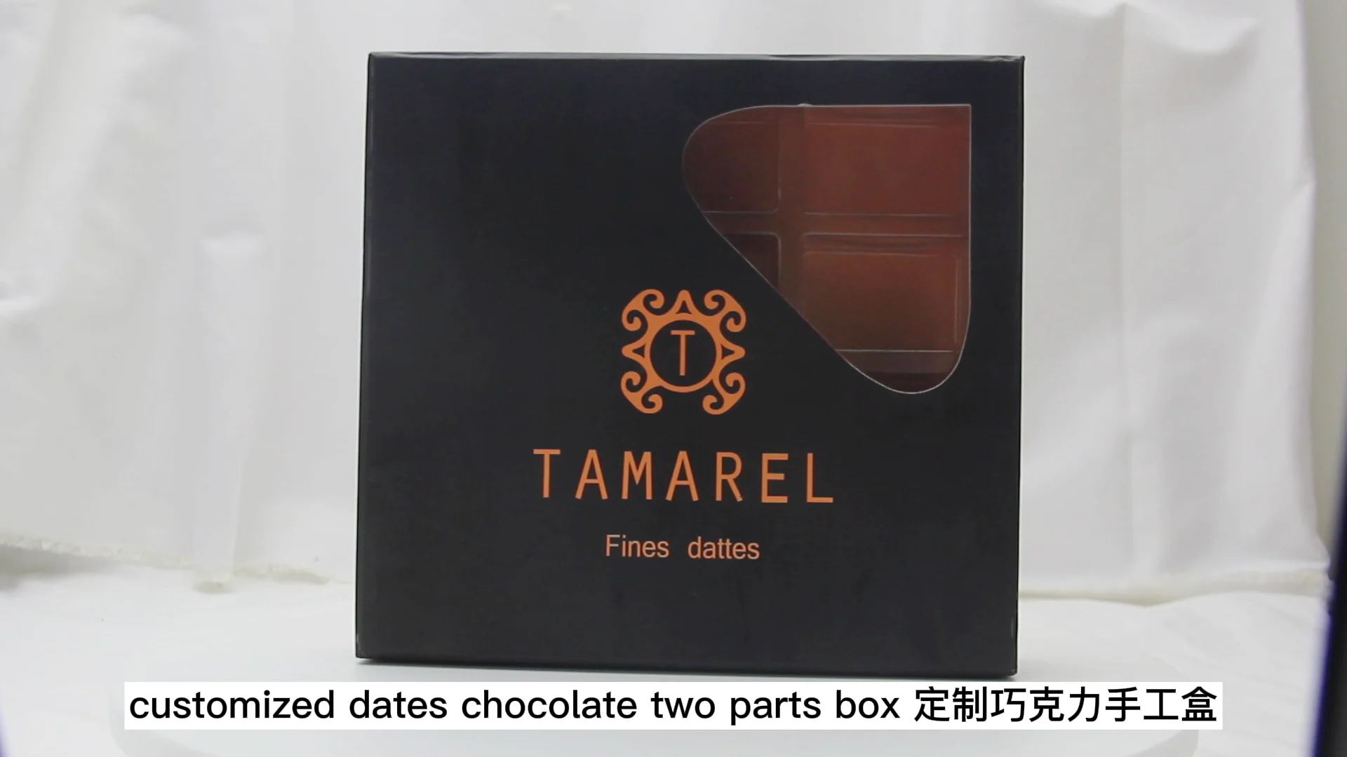 Custom Arabic Gold Fresh Dates Gift Packaging Chocolate Dates Boxes For ...