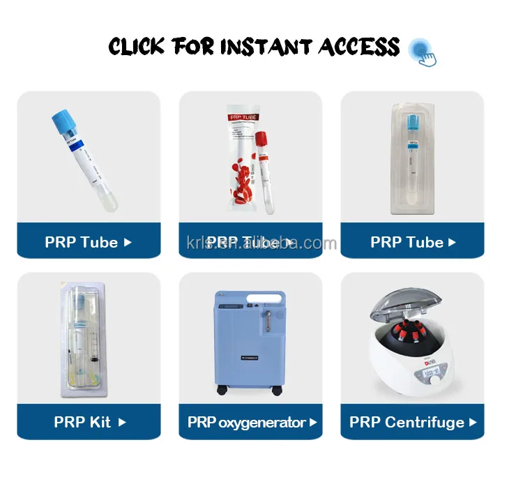 High Quality Lab Blood Platelet Rich Plasma Separation Prp Tube With ...