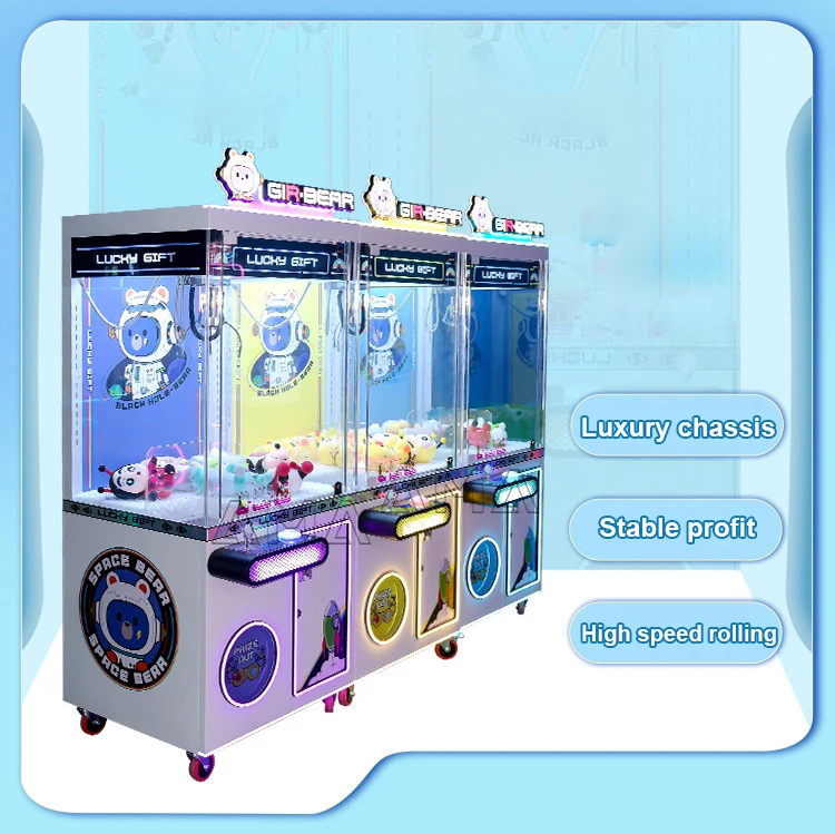 Claw Machine Coin-operated Game Stuffed Animals and Arcade Prize Claw ...
