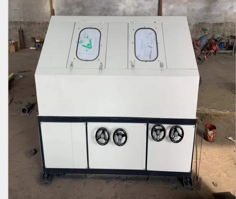 Stainless Steel Square Tube Grinding Machine Rust Removing Polishing ...