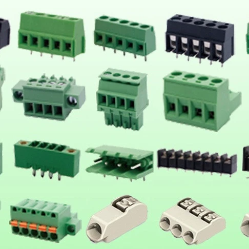 5.08mm Pitch Through Wall Panel Mount Terminal Block 5.08mm Female Male ...