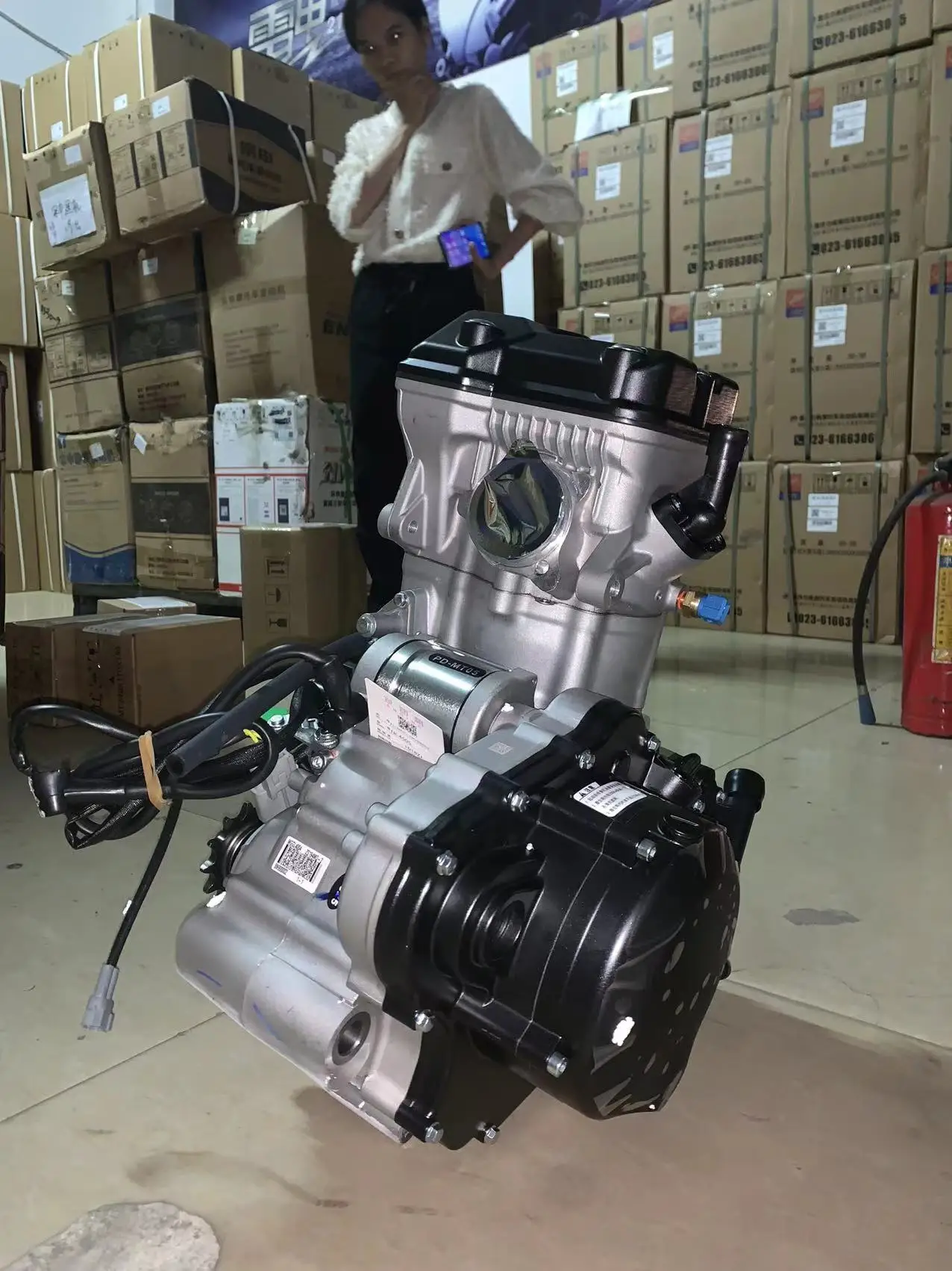 Zongshen NC450S Engine - 450cc for Retro Bike Assembly