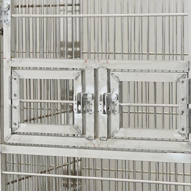 Large Parrot Cage Stainless Steel Strong Bird Breeding Flight Cage For ...