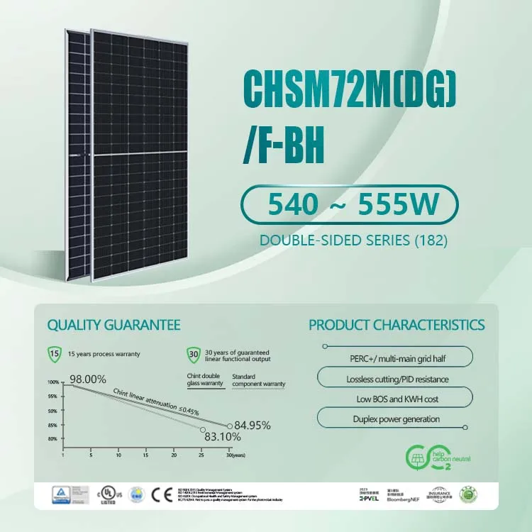 Low Cost And High Conversion Solar Panel Perc Double-sided 182 Series ...