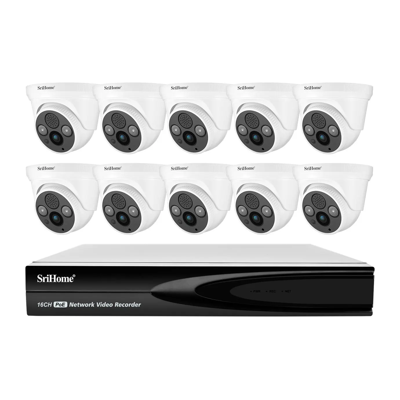 New Style Good Quality Support 16 Channel Wired Smart Home Cctv Poe Nvr ...