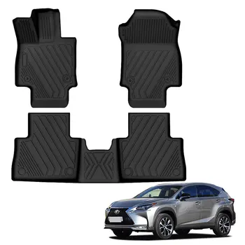 All Weather 3d Tpe Lhd Car Floor Mats For Lexus Nx200 Nx300 Nx 2022 ...