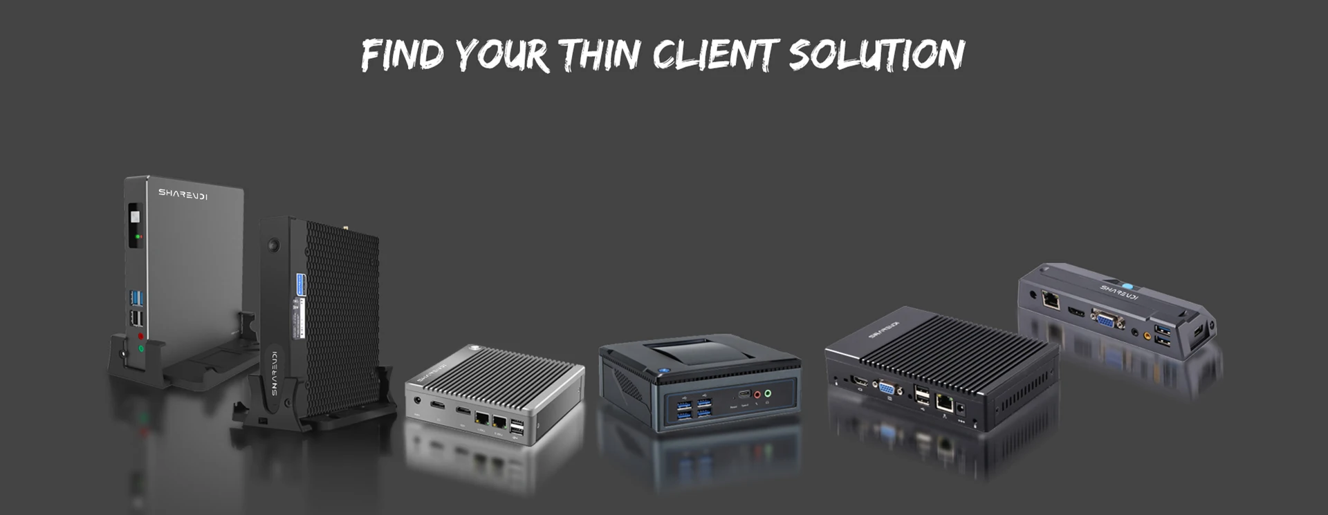 Sharevdi R1-Plus Thin Client PC - Easy Management & Security