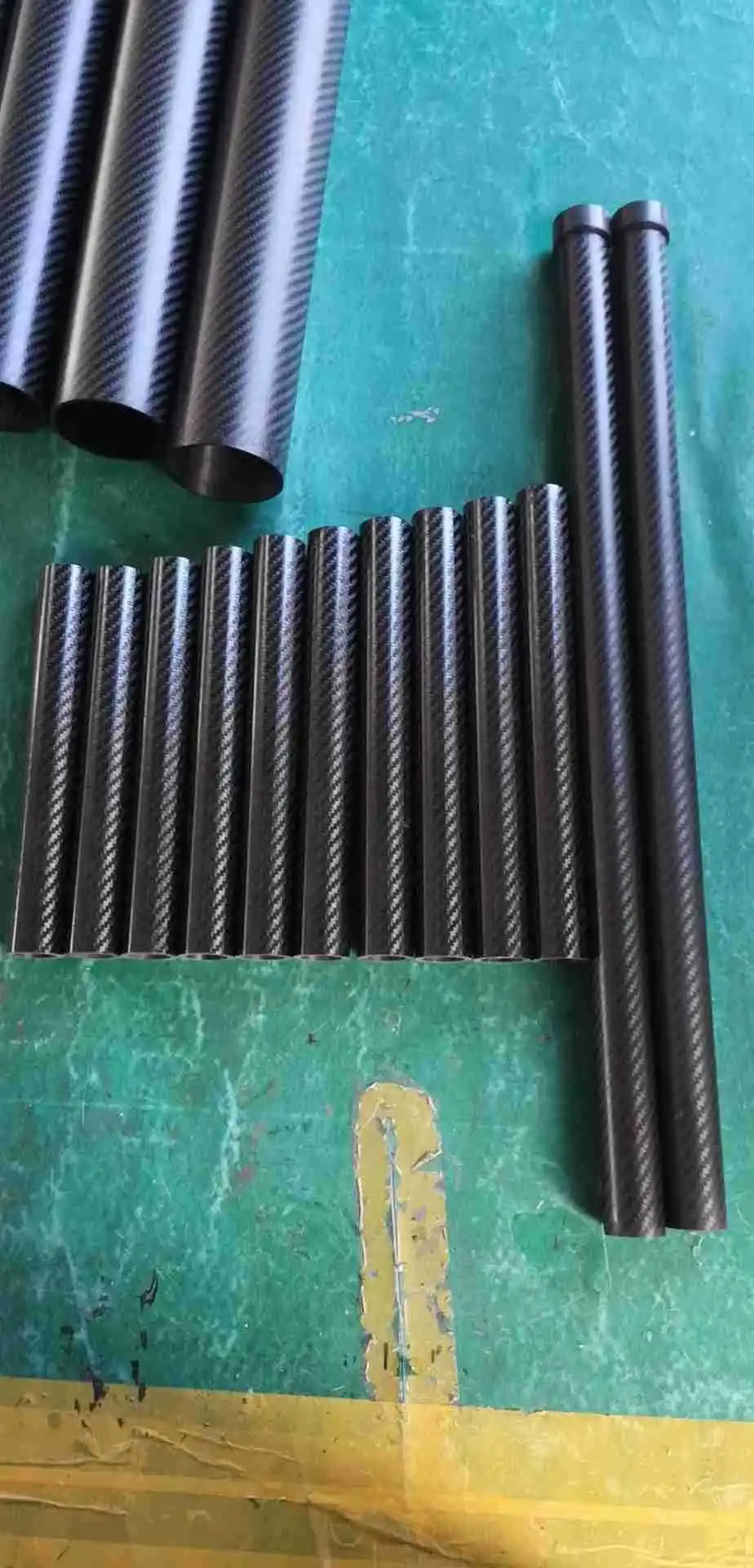 Carbon Fiber Roller Guide Shaft Railed Barrel Track Rail With Shaft ...