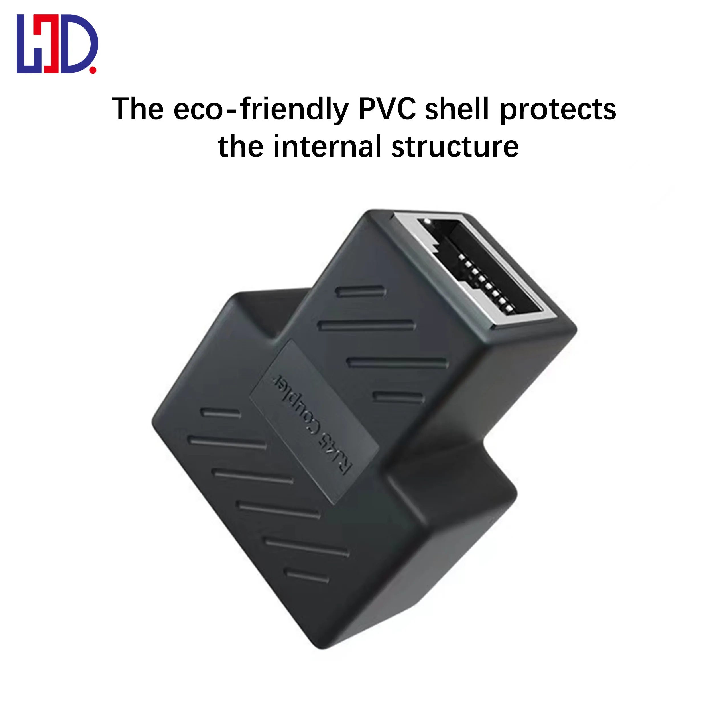 Rj45 3 Port Dual Female Socket Ethernet Connector Module Plug 8p8c ...