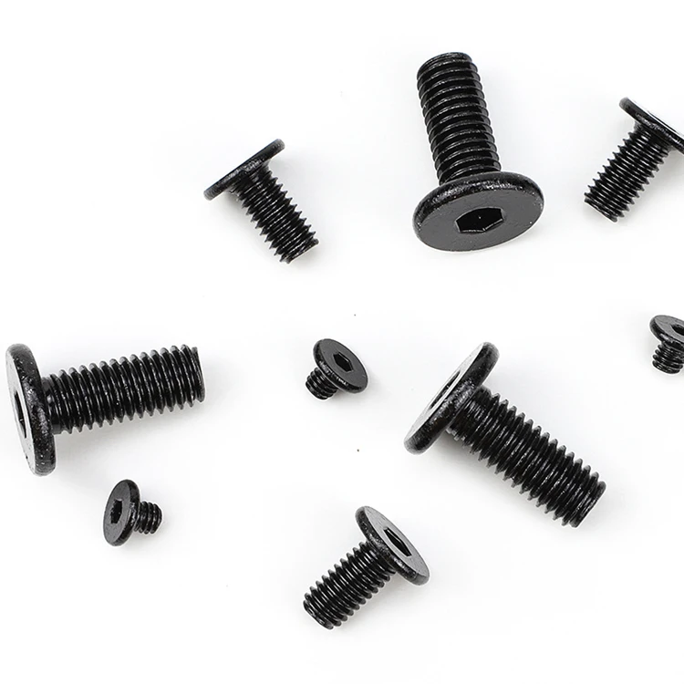 M2.5-M12 Black Stainless Steel 304 Socket Head Cap Screws - Ultra Thin ...