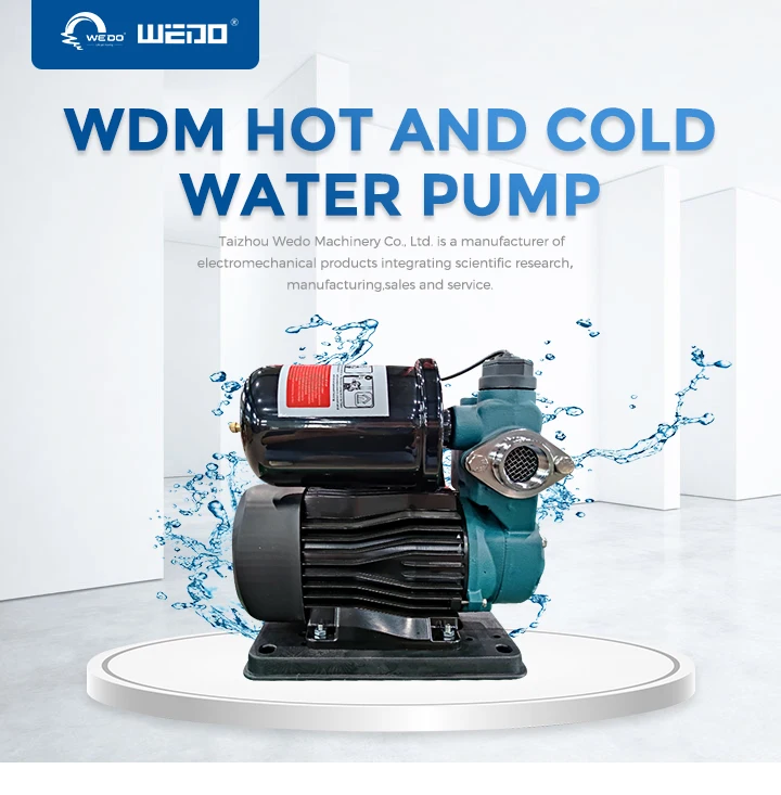 600W WDM Series Self Priming Pressure Auto Booster Pump