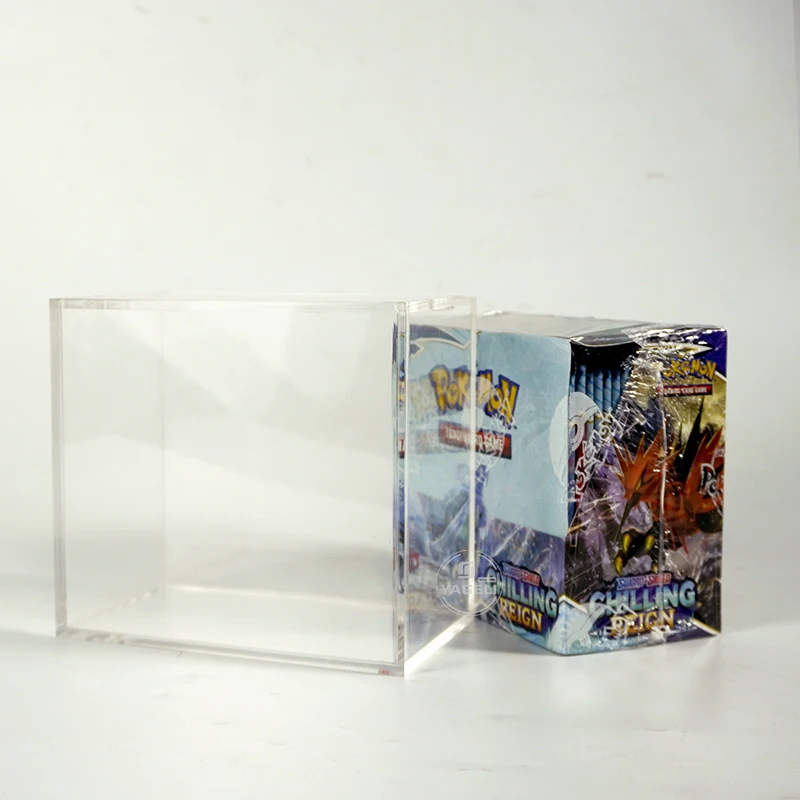 Wholesale Custom Clear Acrylic Protection Display Case Box For Pokemon ...