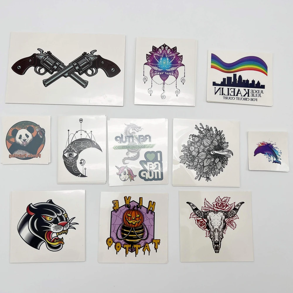 Custom Wholesale Water Proof Kid Tatoo Sticker Men Sticker Tattoo ...