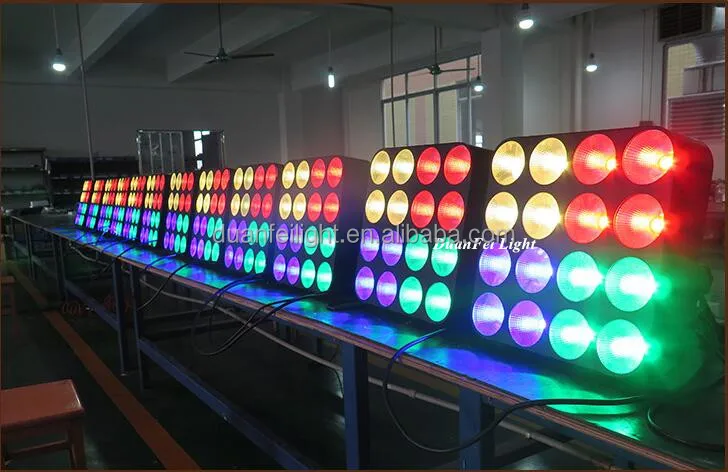 High Power Stage Back Ground Matrix Blinder Led Light 16x30w Rgb 3in1 ...