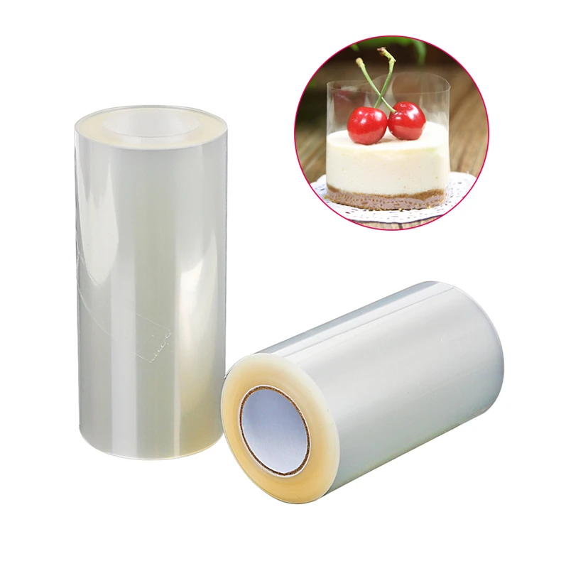 Mousse Cake Collar Transparent Clear Surrounding Edge Wrapping Tape For ...