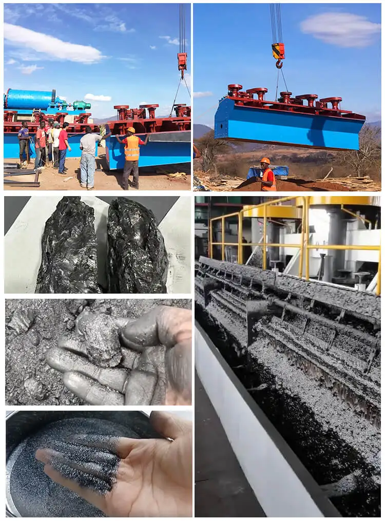 ZOOMJO Mineral Ore Line & Graphite Processing Plant