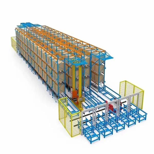 Warehouse ASRS Automatic Storage Racking System with Heavy Duty Stacker ...