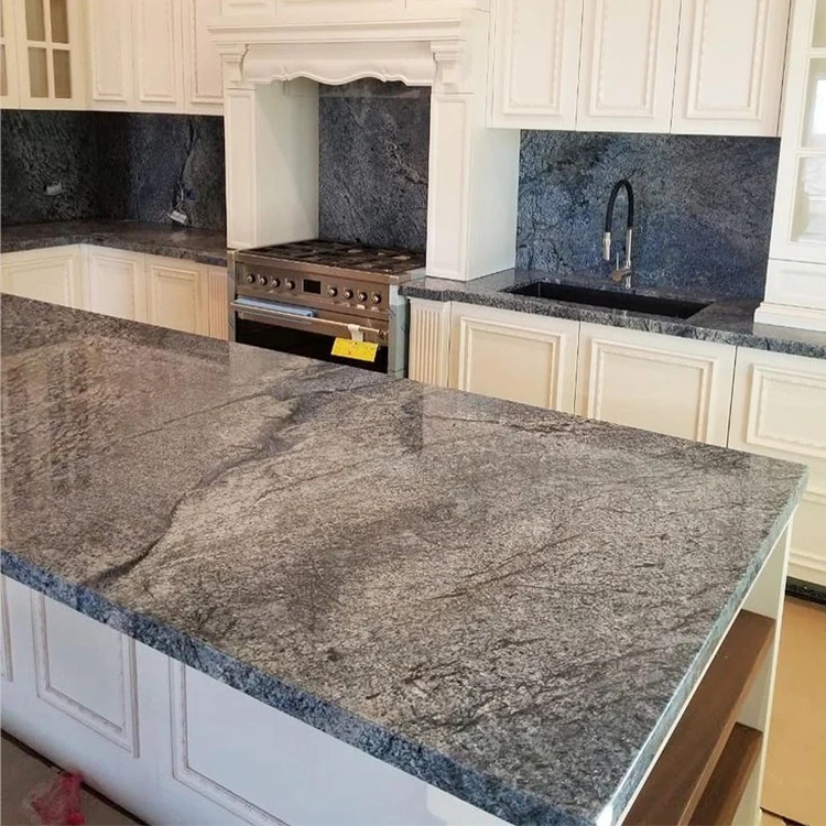 Luxury Blue Granite Slabs - Azul Bahia Countertop Price