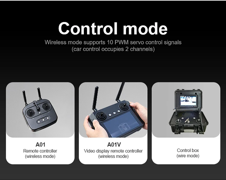 Small Rubber Track System with Chassis - Smart Robot Platform