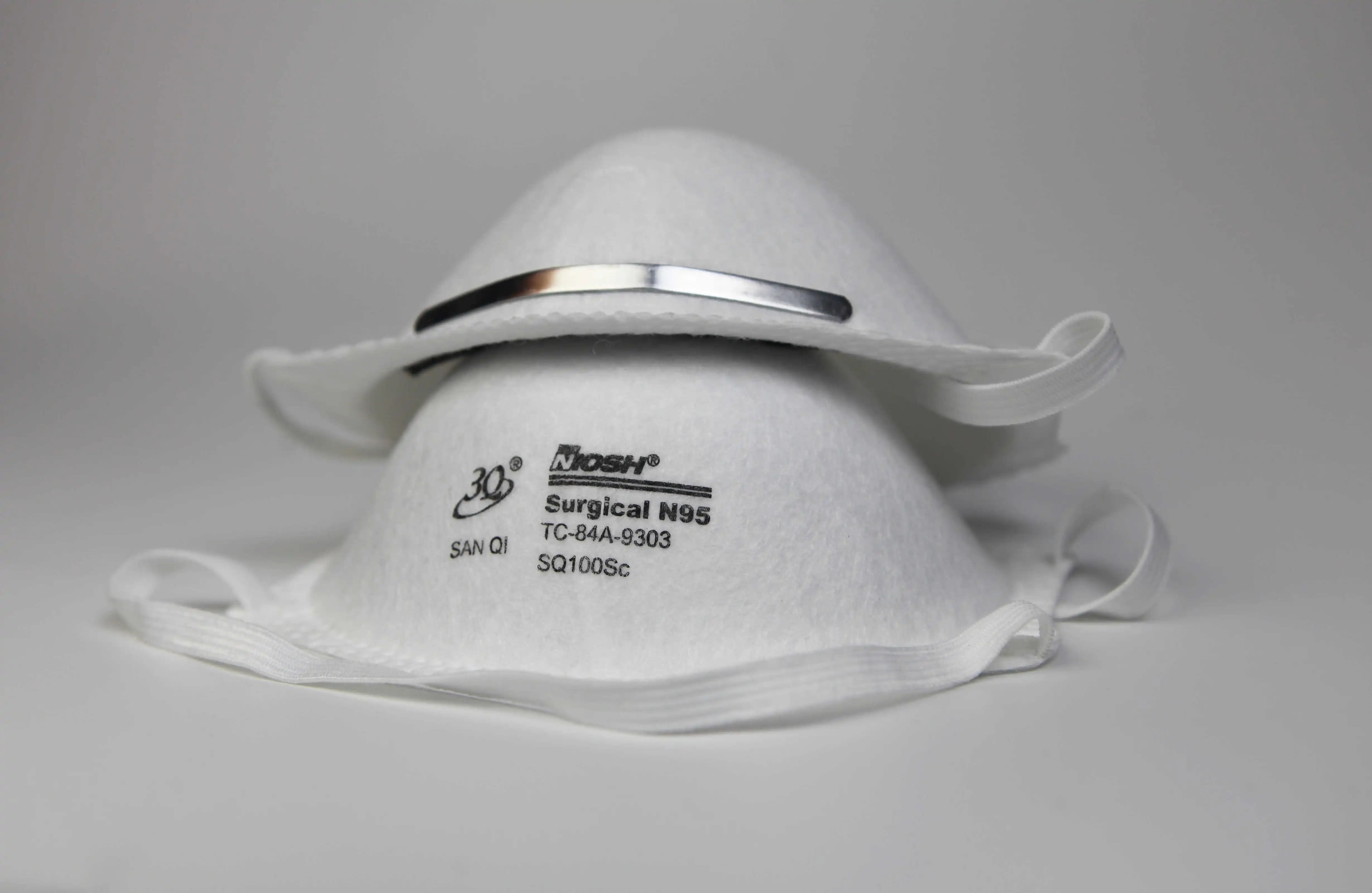 NIOSH N95 Cup Mask Surgical Respirator EN14683 Fluid Resistance 3D ...