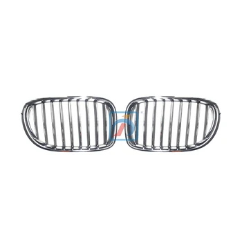 Bmw 7 시리즈 F01 51117295297 를 위한 은 크롬 정면 석쇠 2013 2014 2015 자동 본체 부품 앞범퍼 ...