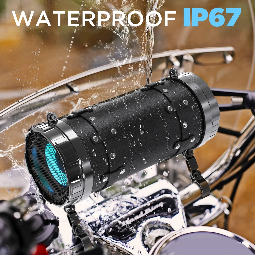 Gsou Motorcycle Sound Bar - 500 Watt IPX 6 Waterproof Audio