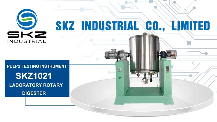 SKZ1021 Lab 15L Digester Testing Equipment - Pulp Rotary Digester