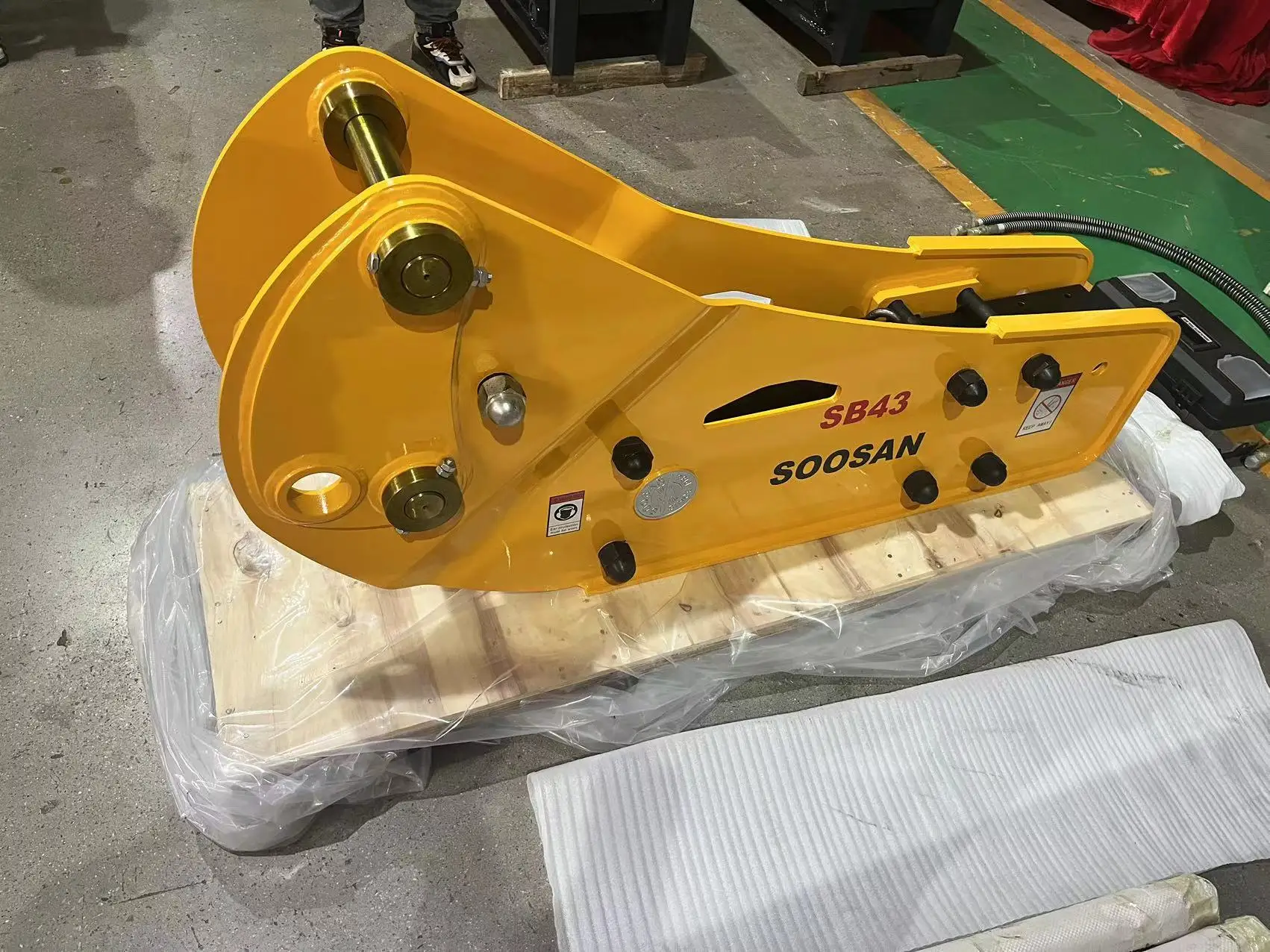 SB43 Soosan Hydraulic Breaker Backhoe Type Hydraulic Hammer for JCB 3CX ...