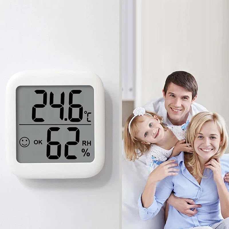 J&R Big Screen Face Comfort Level Indoor Outdoor Thermometers