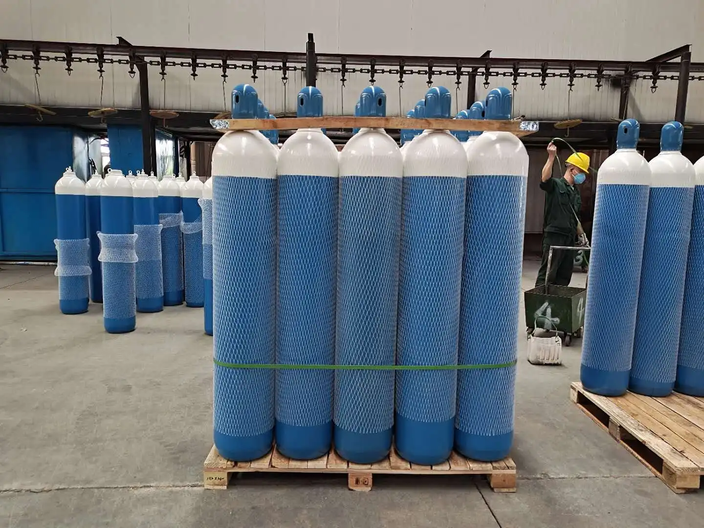 ISO Oxygen Gas Cylinder - 232-50l-200bar for Medical & Diving