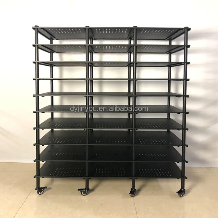 Metal Stacked 9-Layer Snake Rack - Ideal for Reptile Breeding
