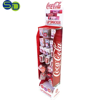 C026 Coca-cola Custom Metal Floor Display Shelf Racks Heavy Duty Metal ...