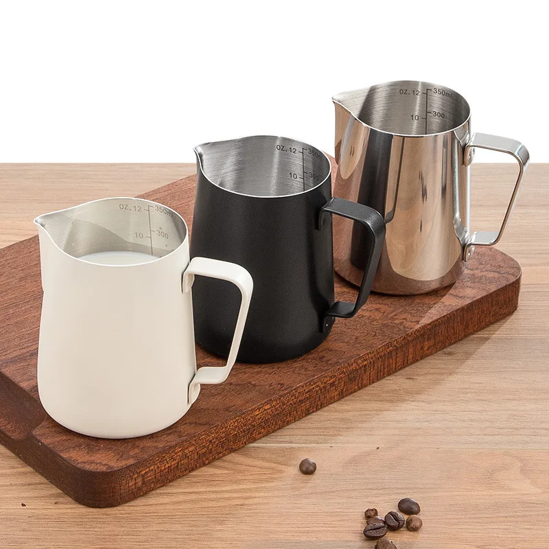 Custom Private Label Milk Steaming Pitchers Stainless Steel Coffee ...
