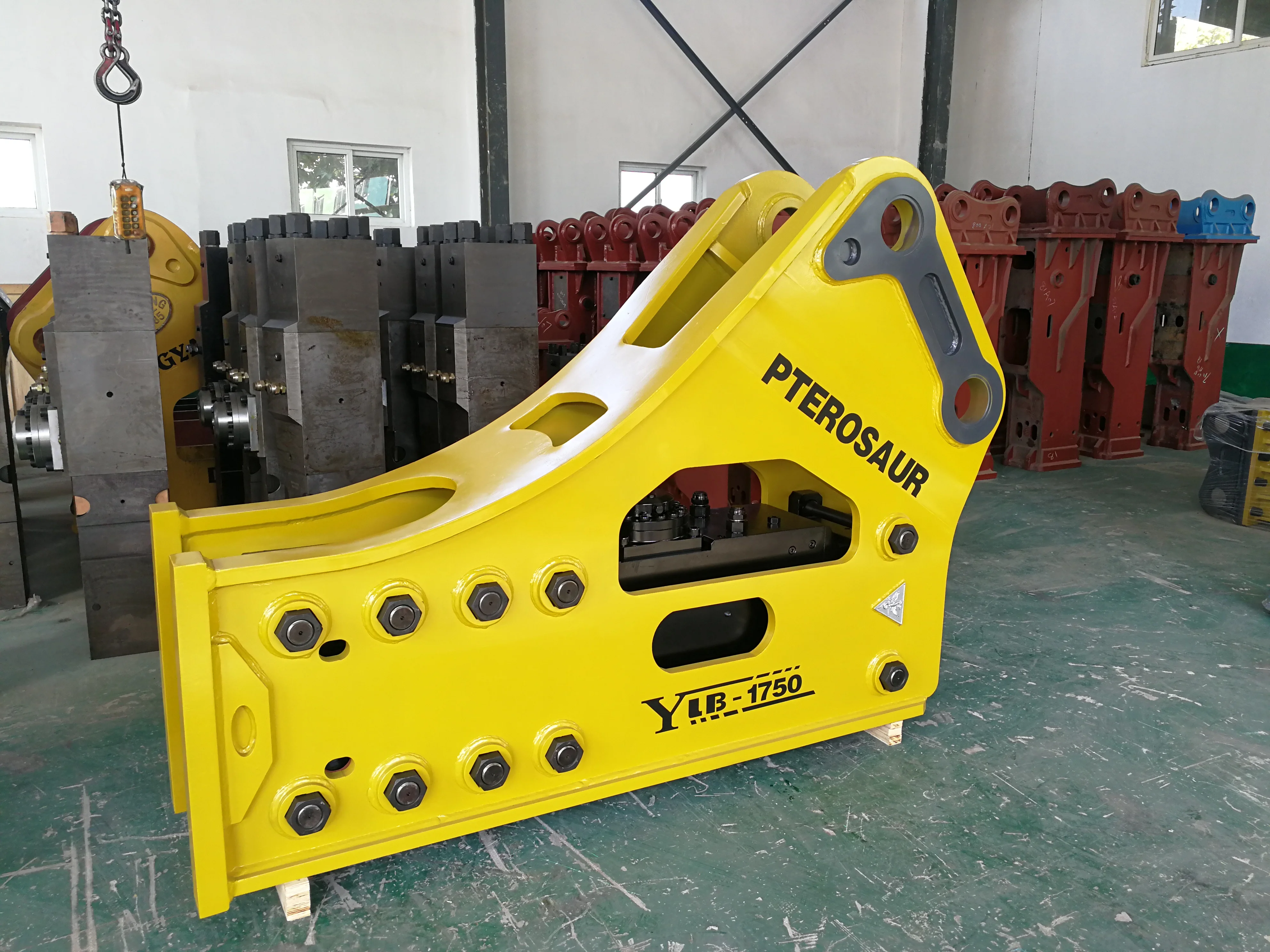 Pterosaur Brand 40ton-50ton Hydraulic Breaker Ylb1750 Hydraulic Breaker ...