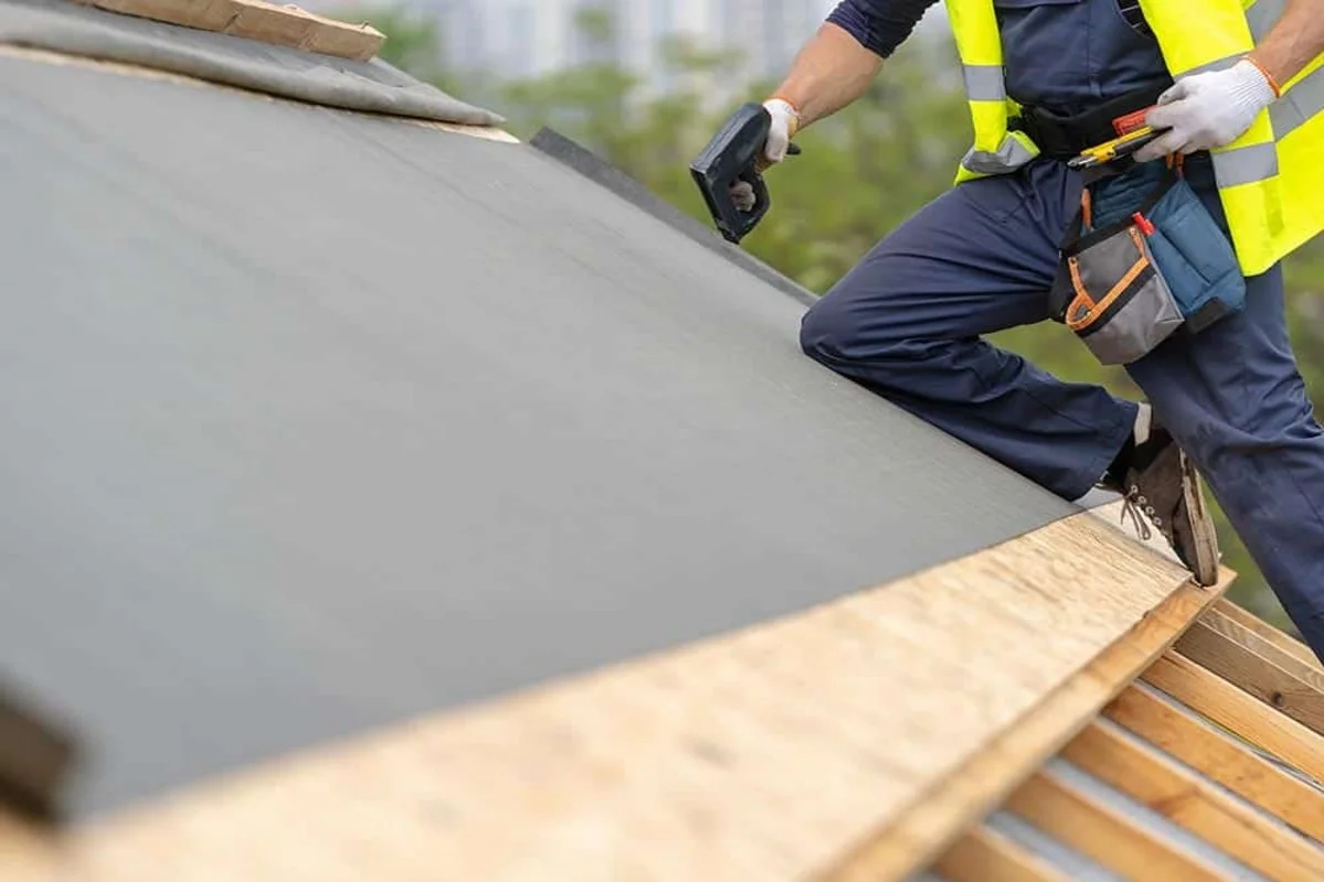 Synthetic Waterproof Roof Underlayment SBS Asphalt Self-Adhesive ...