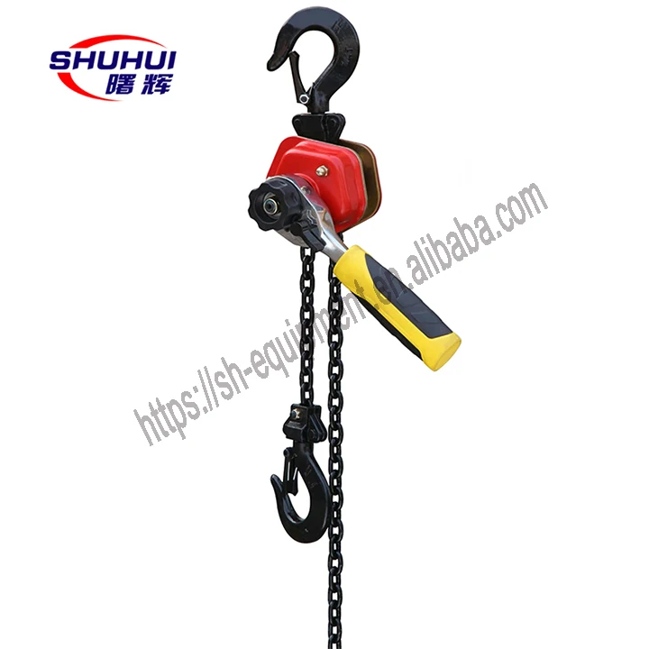 HSH-L Type Mini Chain Ratchet Wire Rope Lever Hoist for Sale 3Ton ...